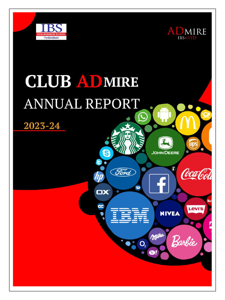Club ADmire: Acknowledgment & Vision | PDF | Mentorship | Brand