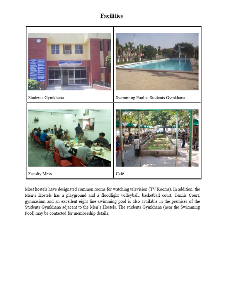 Facilities | PDF