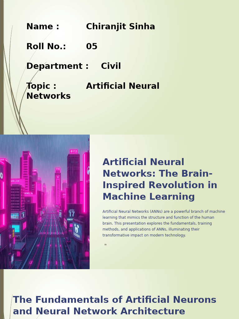 Artificial Neural Networks The Brain Inspired Revolution in Machine ...