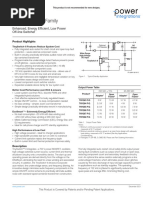 Tny253/254/255 Tinyswitch Family: Energy Efficient, Low Power Off-Line ...