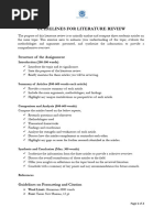 Literature Review Matrix TEMPLATE UPDATED | PDF