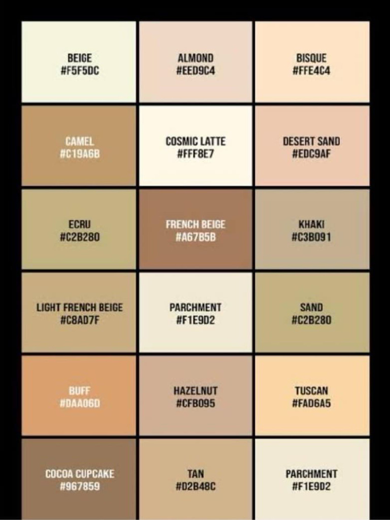 Color Palette for Fashion Design | PDF