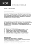 Understanding the HURIER Listening Model | PDF | Empathy | Communication