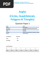 IGCSE Circle Theorems Practice Questions | PDF | Circle | Elementary ...