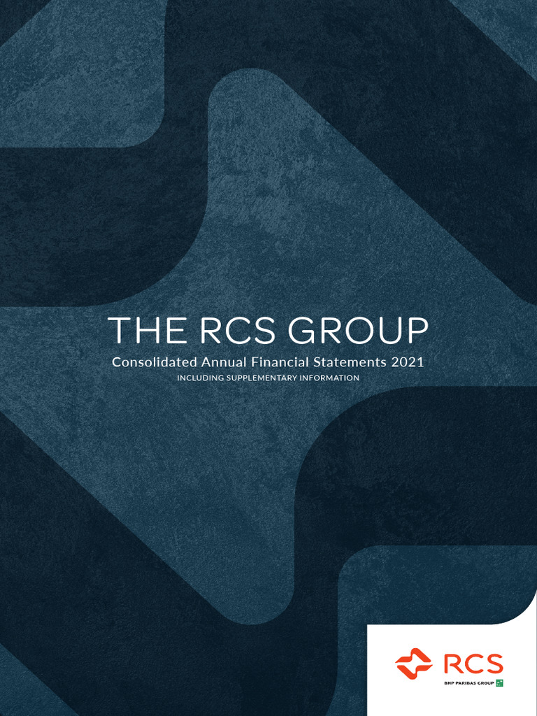 Rcs Annual Financial Statements 2021 | PDF | Internal Audit | Internal ...