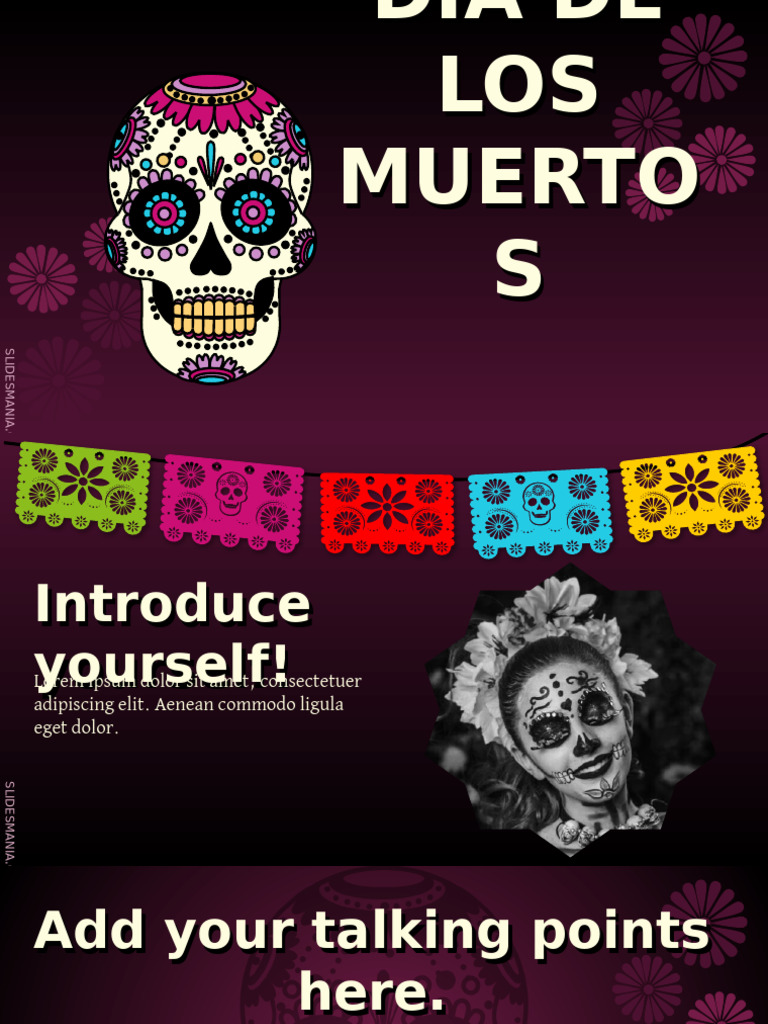 Día de los Muertos Presentation Template | PDF