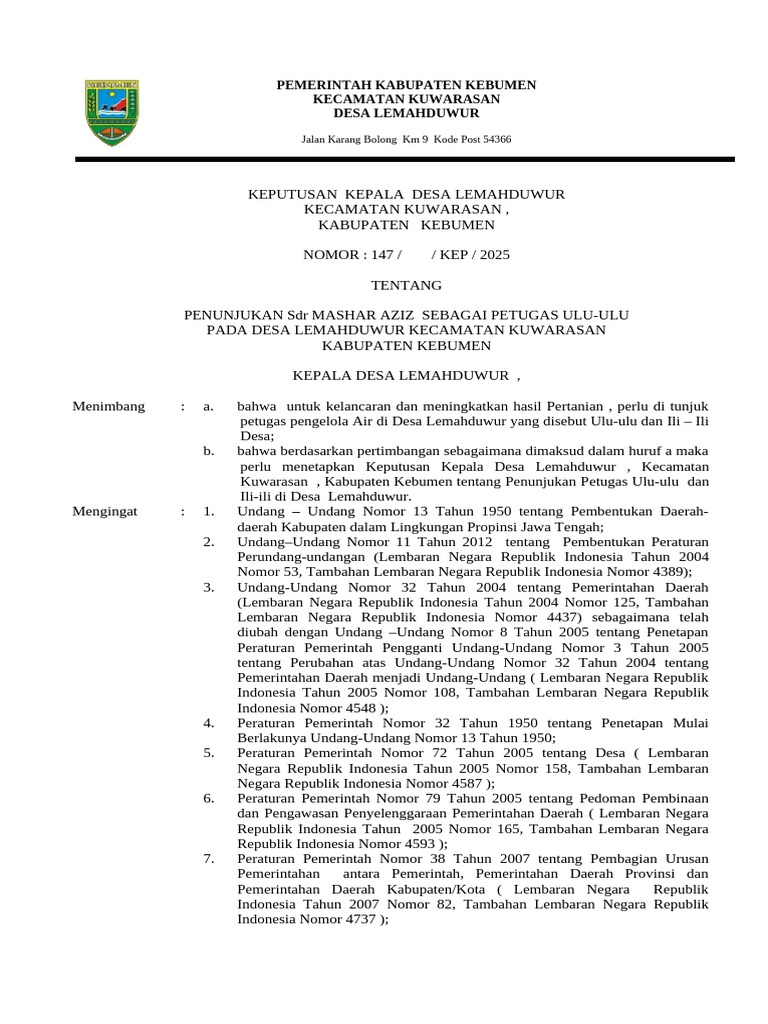SK, Ulu-Ulu Dan Ili Ili | PDF