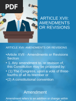 Article 17 of The Philippine Constitution | PDF