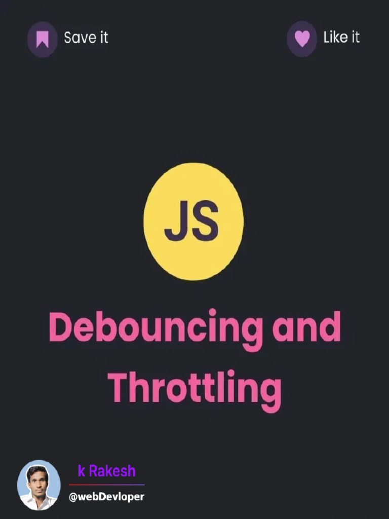 Debouncing and Throttling in JavaScript | PDF