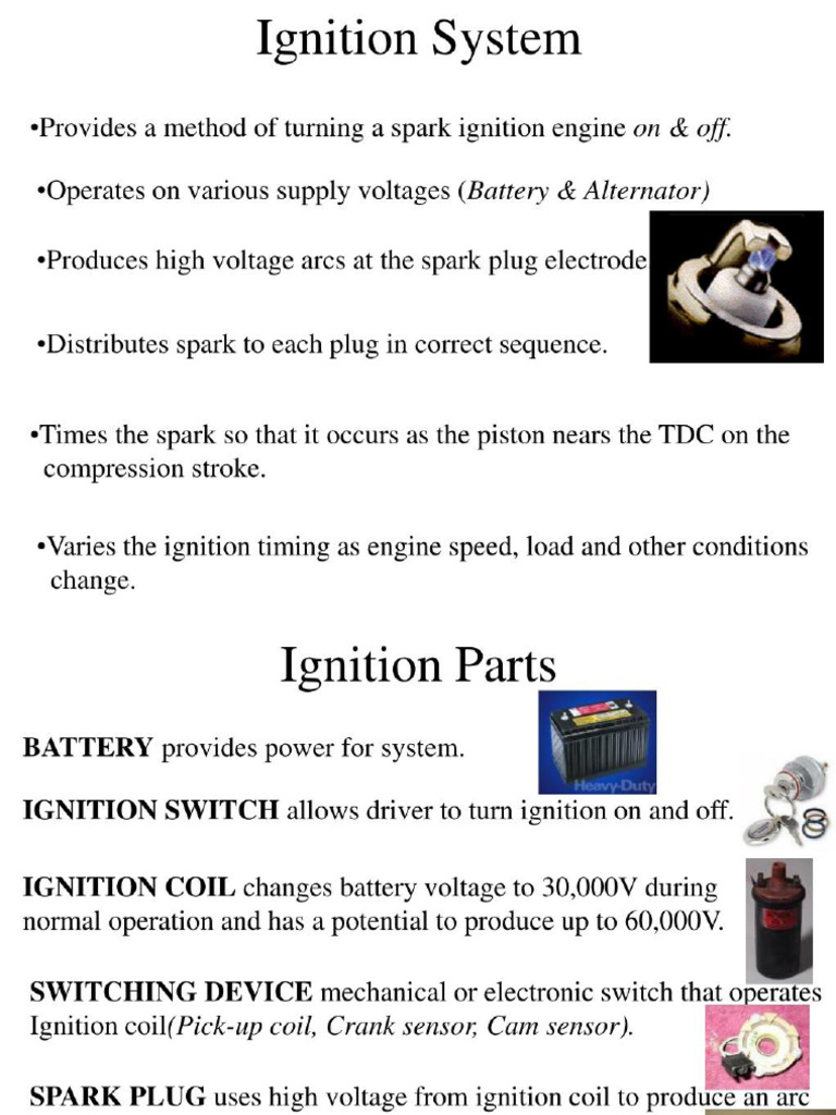 Ignition System | PDF