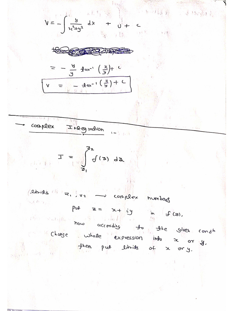 Cauchy Integral Formula (Unit 4) | PDF