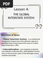 Lesson 4 - Contemporary World | PDF | Globalization | World Bank