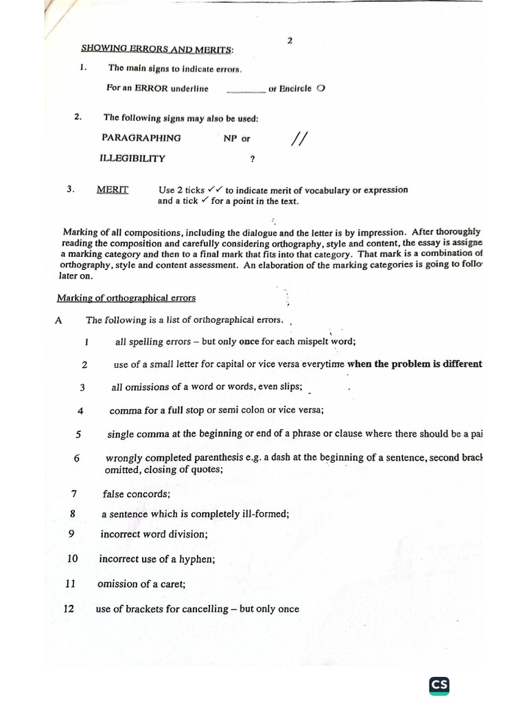 O Level November 2022 Paper1 Marking Scheme | PDF