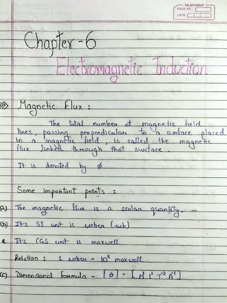 Electromagnetic Induction 1 | PDF