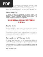 Requisitos para Constitución de SRL | PDF | Economias | Justicia