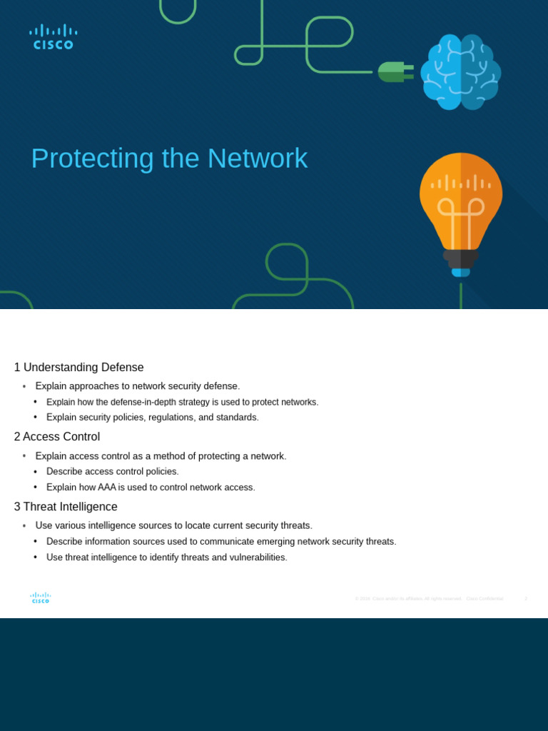 Protecting The Network | PDF | Computer Access Control | Computer Security