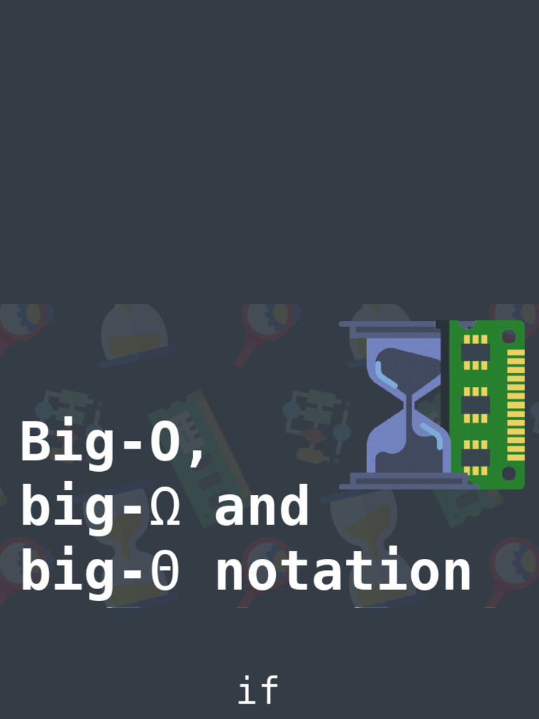 003 Big O Big Omega Big Theta | PDF | Mathematics | Mathematics Of ...
