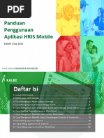 Guideline Penggunaan Pro-Int HRIS PART TIME | PDF