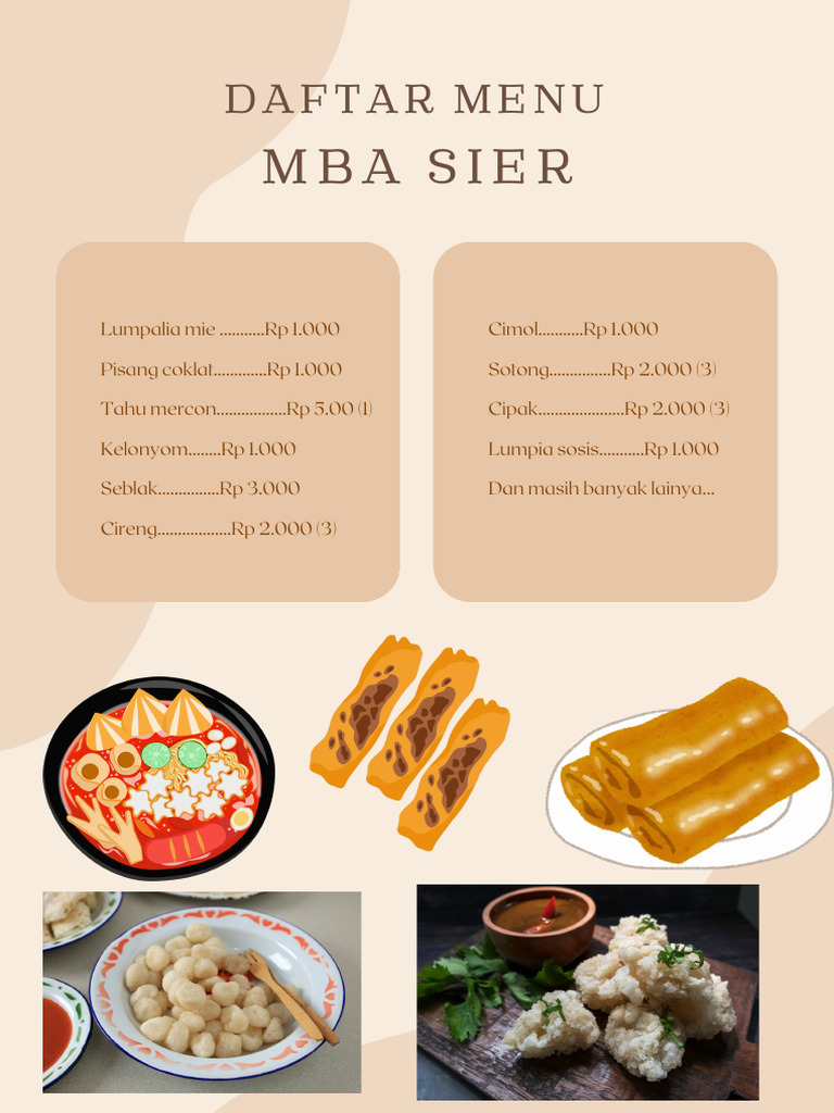 Contoh Minimalis Daftar Menu Makanan_20241217_102106_0000 | PDF