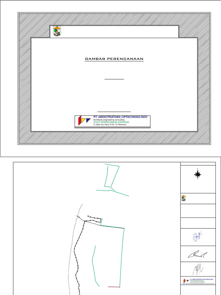 GAMBAR - Paket 2 (Dua) Rehabilitasi Jaringan Irigasi DIR. Teluk Bakau (DAK) | PDF