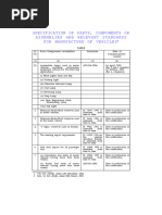 List of AIS Automotive Standards | PDF | Vehicles | Car