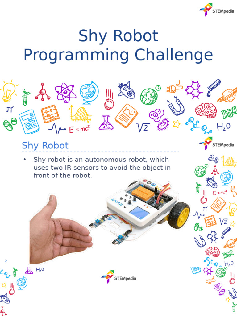 Lecture Slide 4.1.7 Shy Robot Programming Challenge | PDF