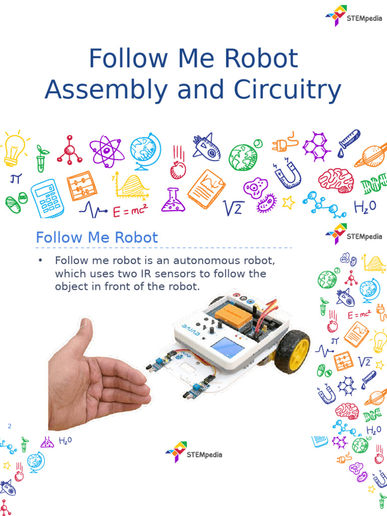 Lecture Slide 4.1.5 Follow Me Robot Assembly and Circuitry | PDF ...