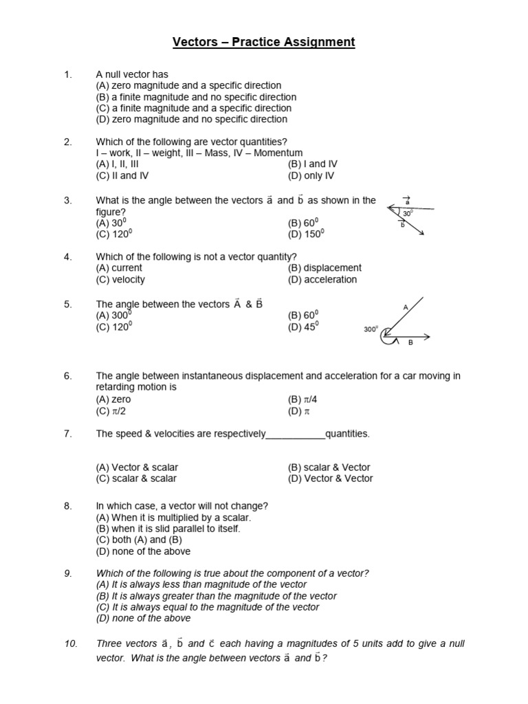 Vectors Worksheet For Olympiad | PDF | Euclidean Vector | Norm (Mathematics)