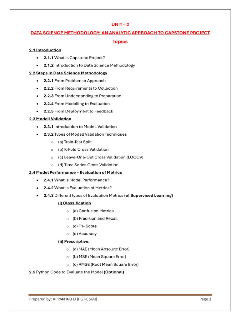 Part 1 - Chapter 2 Notes (Capstone Pro) | PDF
