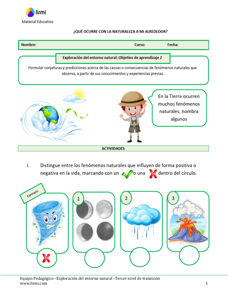 Fenomenos Naturales | PDF