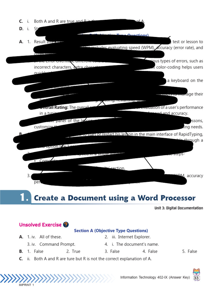 Class 9th Part B Unit 3 Ch. 1,2 3 | PDF | Software | Computing