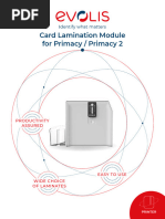 Evolis Print Center Manual | PDF | Printer (Computing) | Command Line Interface