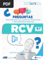 Guía Completa del Registro RCV 2022 | PDF | Factura | Impuesto al valor agregado