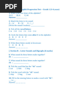 Cambridge Mathematics Stage 5-6 Progression Test 2025-07-10 Madam Maths ...