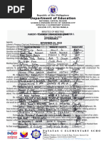 ARAL Program Monitoring Form Template | PDF