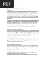 Flooding vs. Systematic Desensitization | PDF | Phobia | Fear