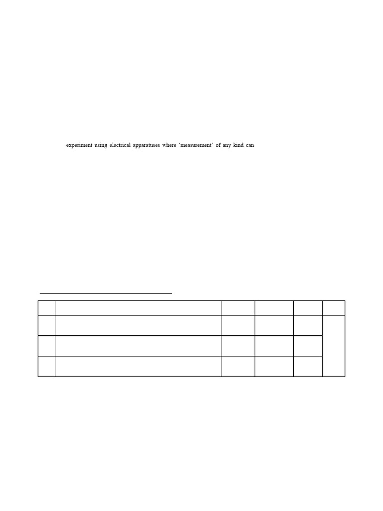 Open Ended Lab Spring 2025 | PDF | Experiment