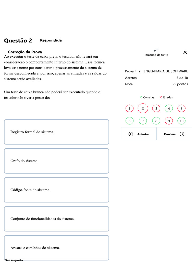 Prova Eng Sof 2 | PDF