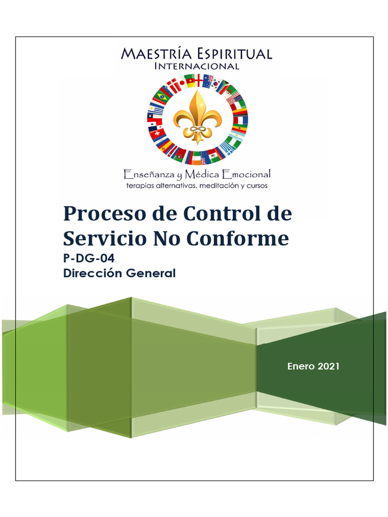 4 Control de Servicio No Conforme 3 | PDF