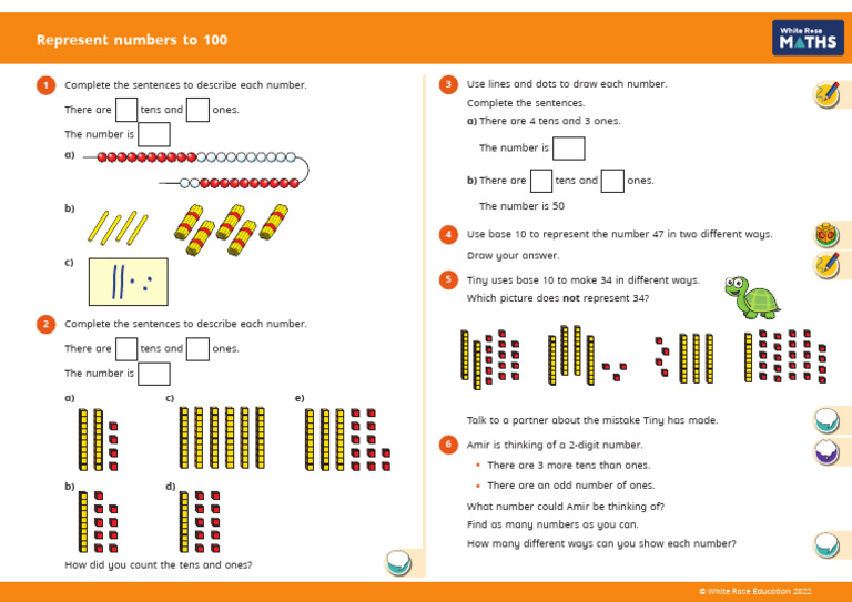 Understanding Tens and Ones in Numbers | PDF