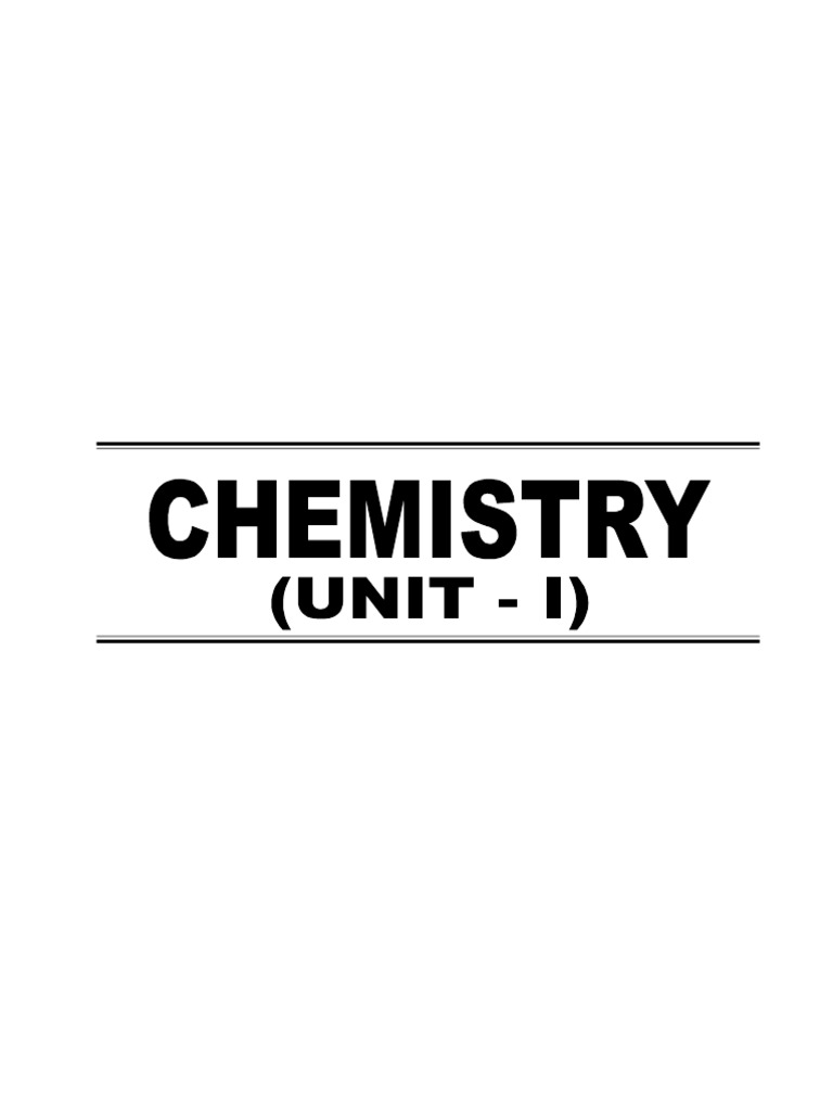Chemistry Concepts and Calculations Guide | PDF | Mole (Unit) | Molecules