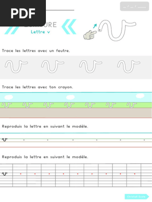 Fiches De Travail Sur La Lettre V Labyrinthe Lettre R. Cette Fiche De