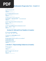 Cambridge Mathematics Stage 5-6 Progression Test 2025-07-10 Madam Maths ...