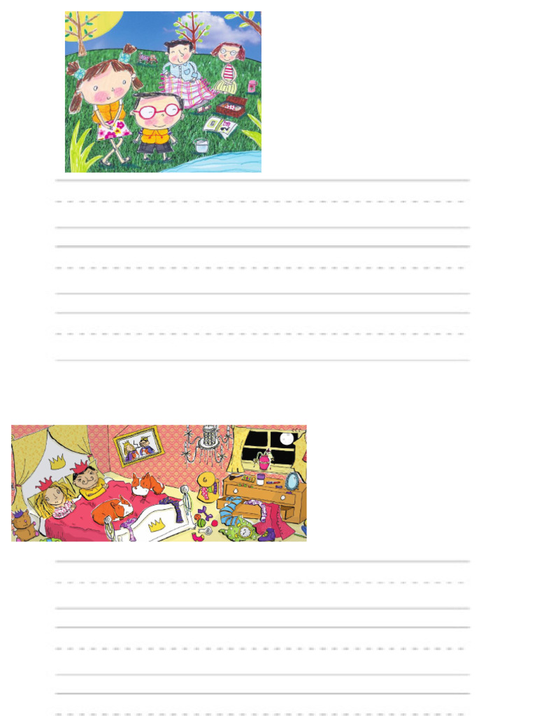Phase 3 Pictures To Write Sentences For | PDF