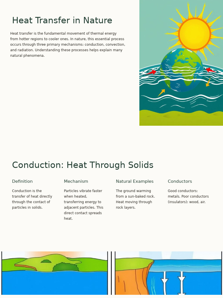Heat Transfer Mechanisms in Nature | PDF
