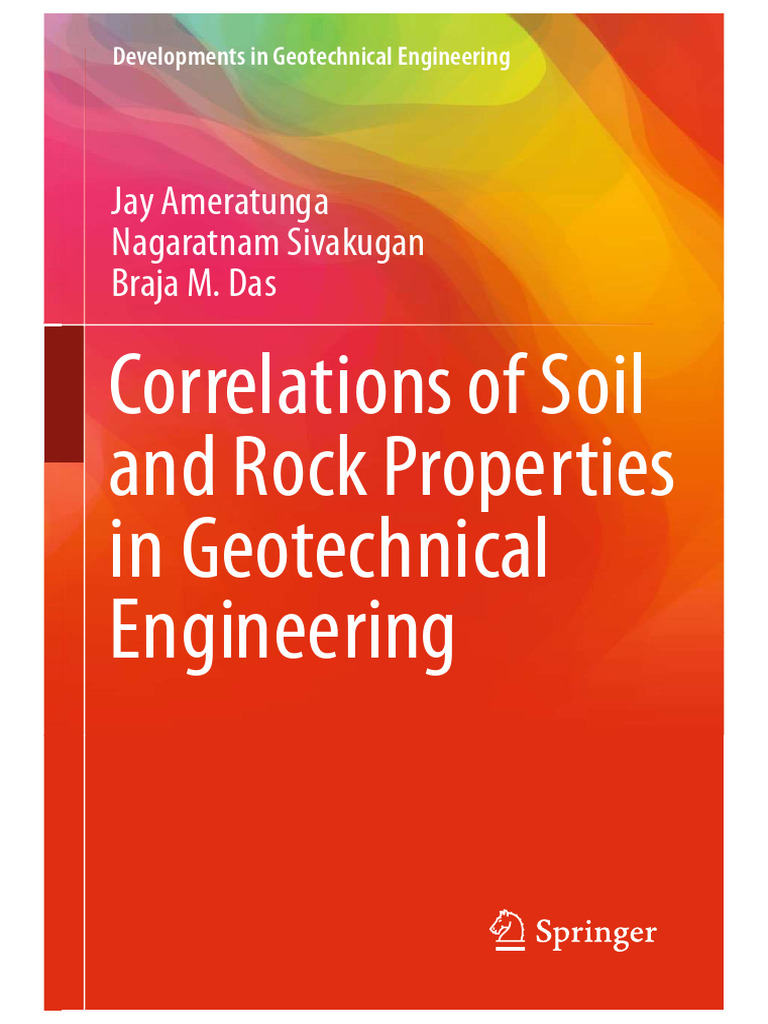 Soil-Rock Property Correlations in Geotech | PDF | Soil Mechanics ...