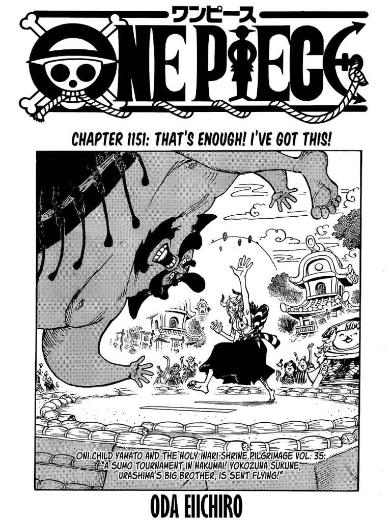 One Piece CH - 1151 | PDF
