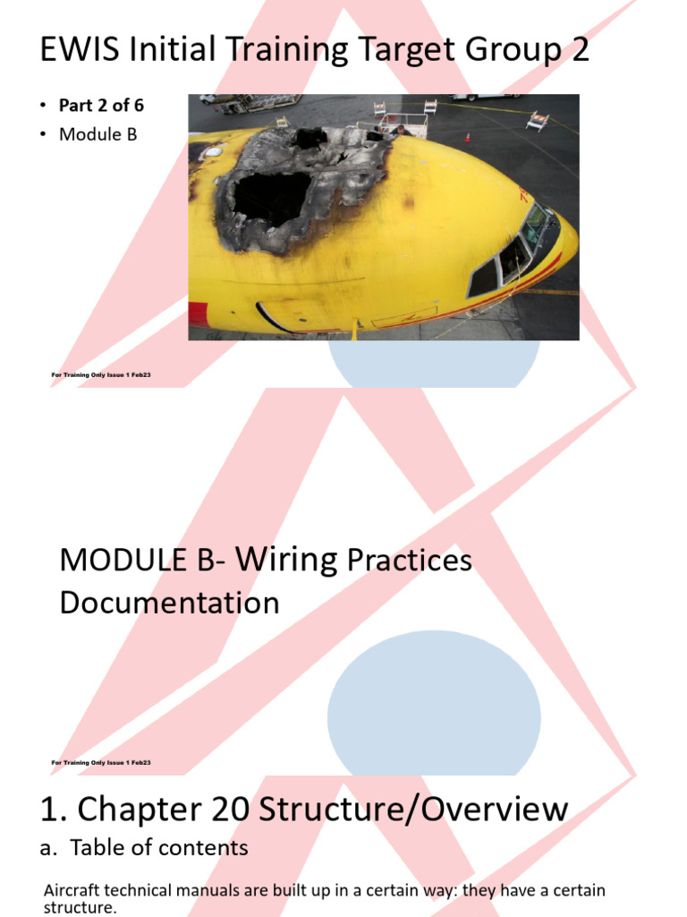 EWIS TG2 Initial Training M2 | PDF | Manufactured Goods