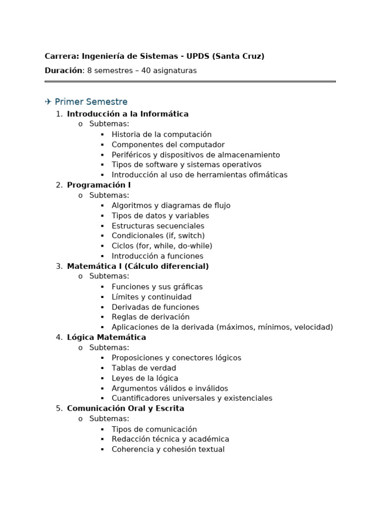 Ingenieria Sistemas Upds | PDF | Software | Bases de datos