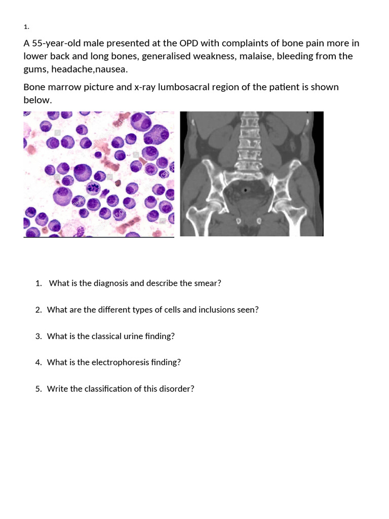 Ospe Charts 8 Clinical Case | PDF | Diseases And Disorders | Medical ...